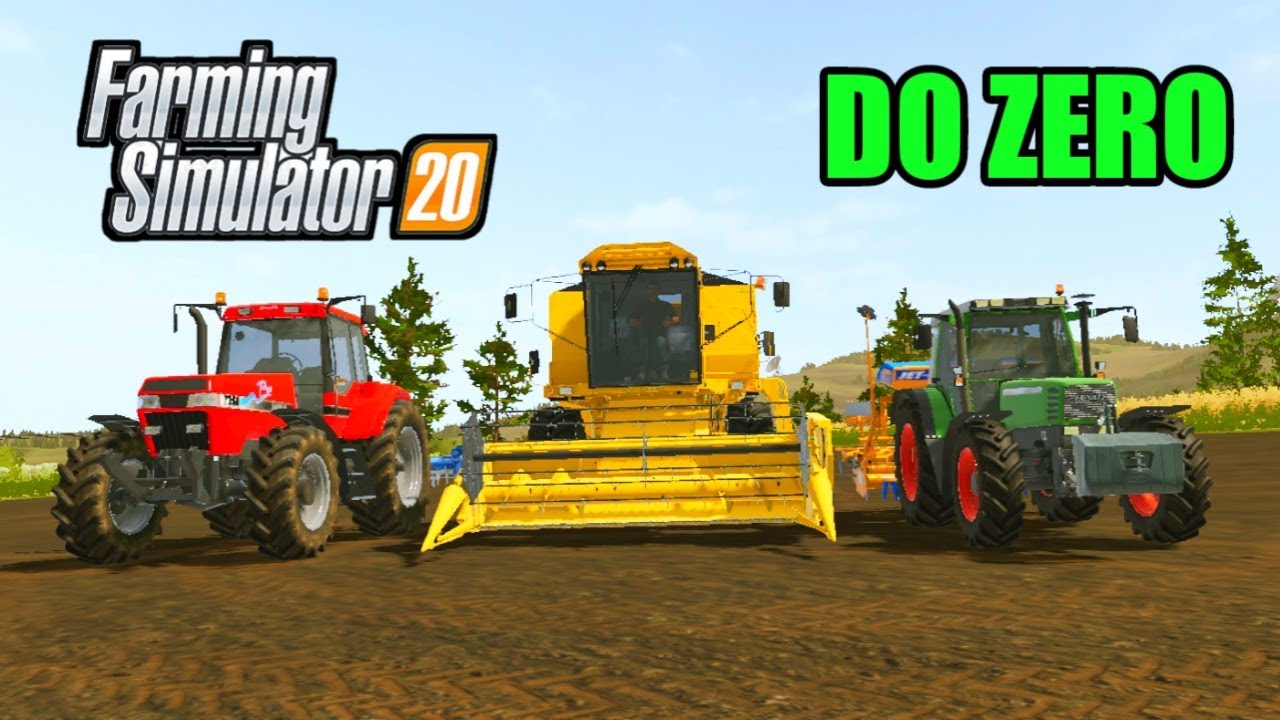 FARMING SIMULATOR 20 GAMEPLAY: COMEÇANDO DO ZERO* - YouTube