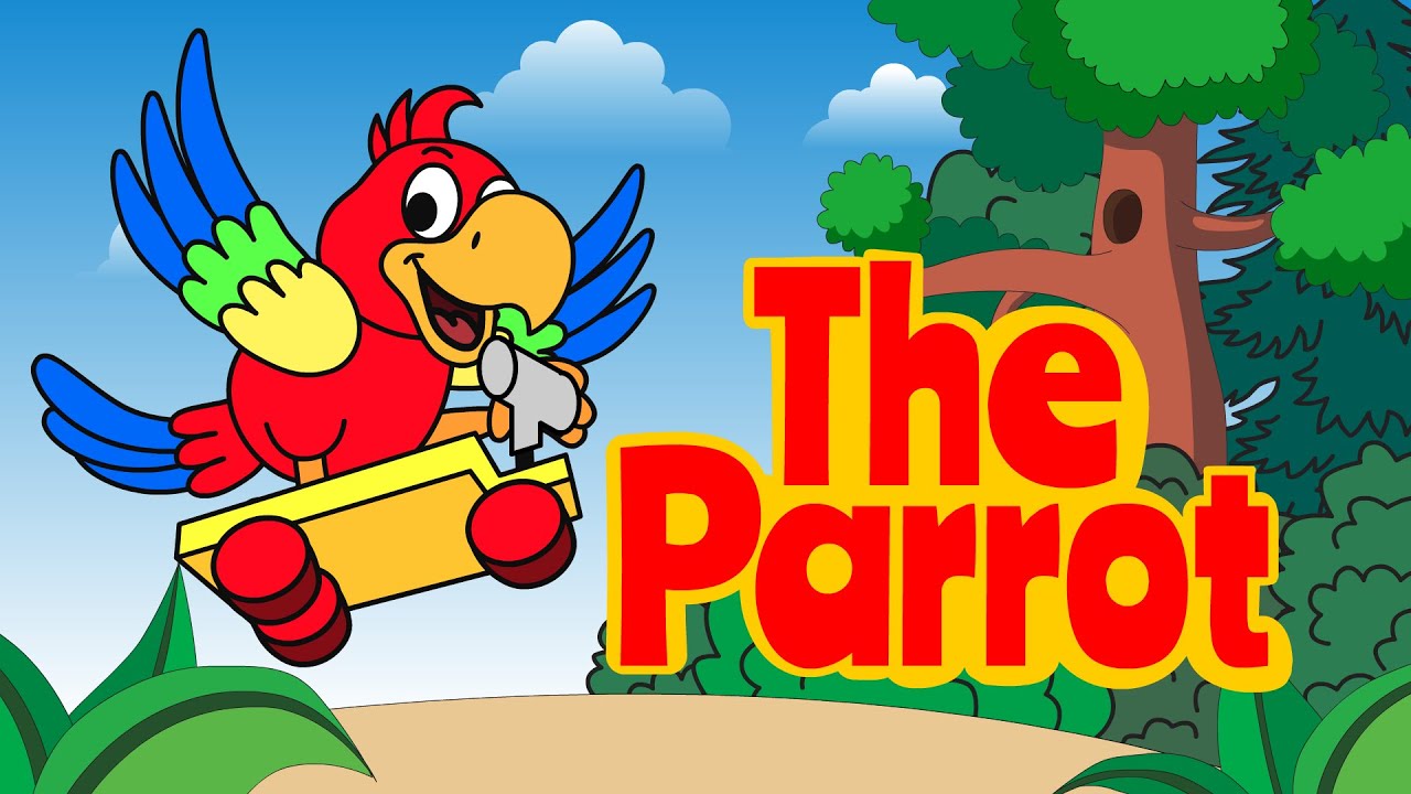 The Parrot I Children's Song to sing along I Kids Music World - YouTube