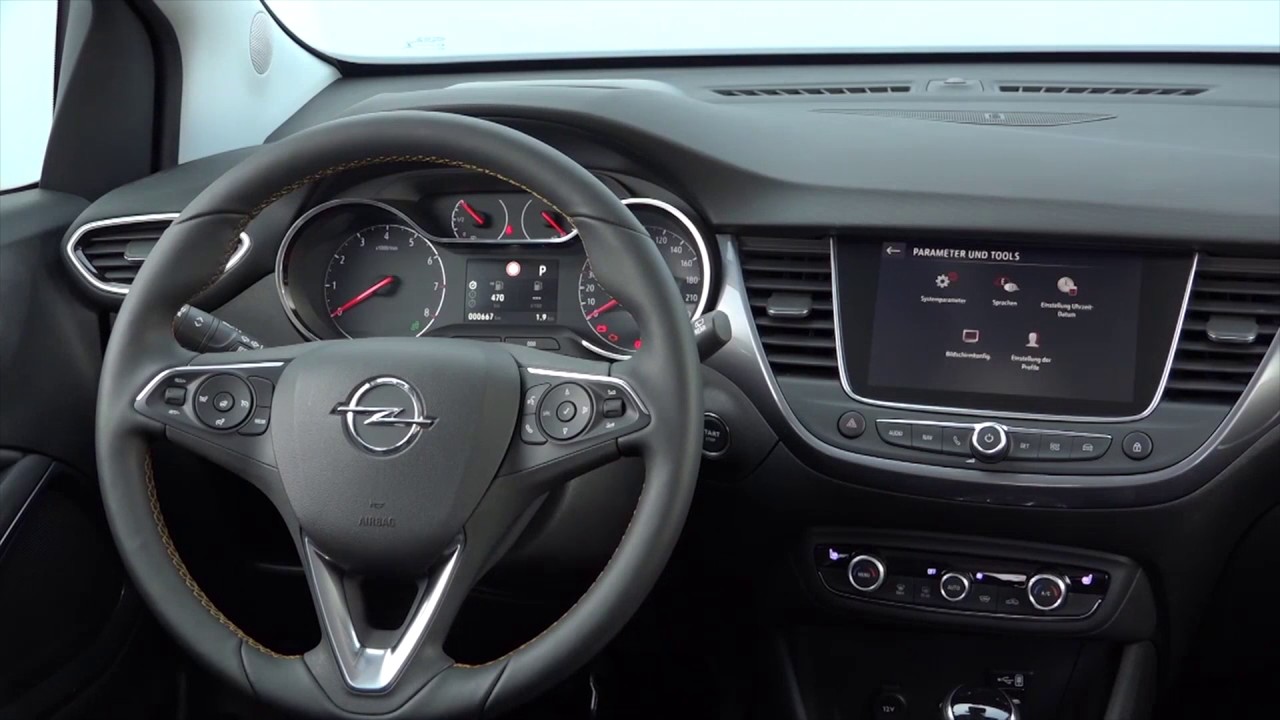 Opel Crossland-X Design in White | AutoMotoTV - YouTube