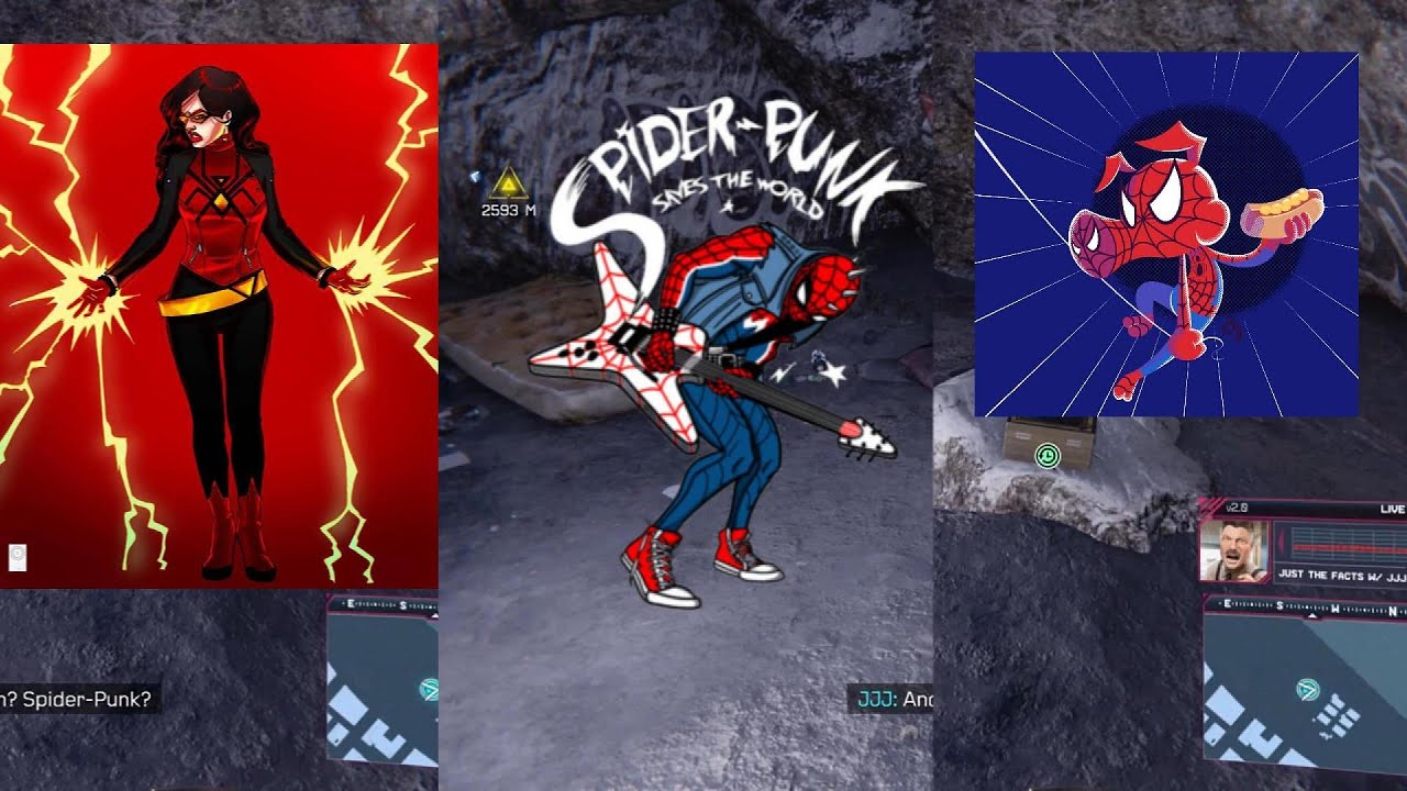 Spider-Woman, Spider-Punk, and Spider-Pig | Marvel's Spider-Man: Miles ...