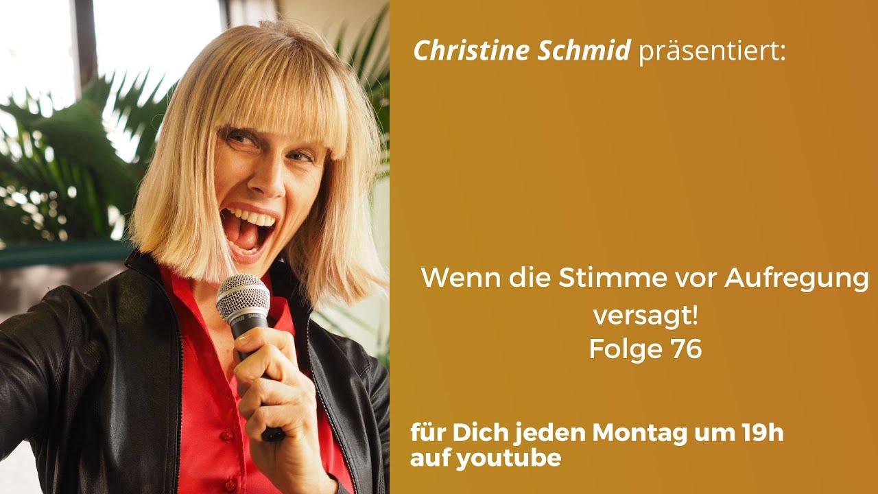 Wenn die Stimme vor Aufregung versagt! - YouTube