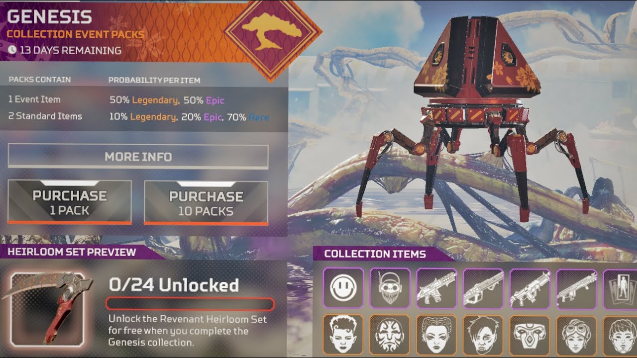 Apex Legends - The NEW Genesis collection event is here! *Overview ...