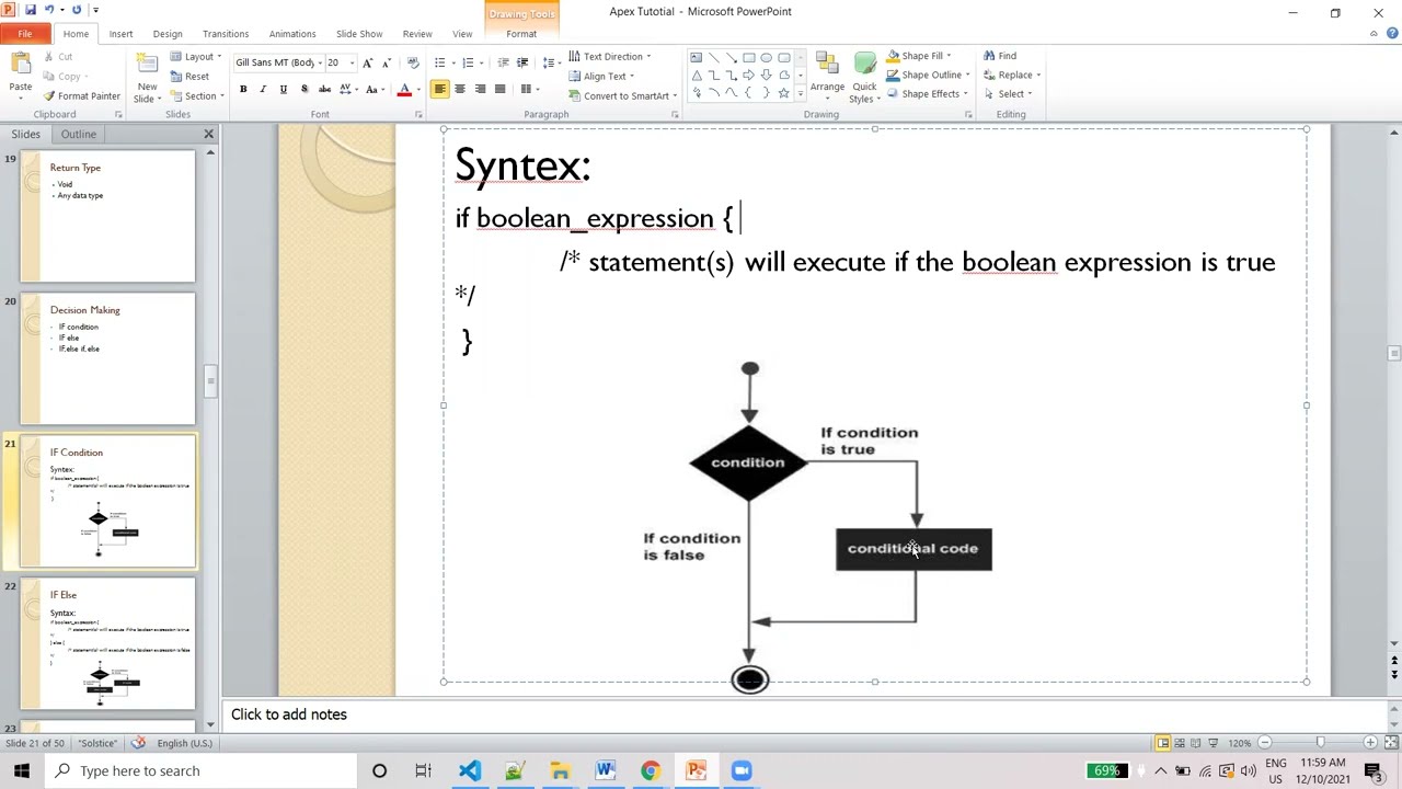 Apex Tutorial || Decision Making in Apex || How to use If Condition ...