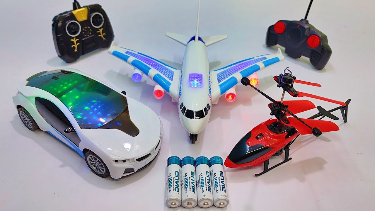 Radio Controlled Airbus A380 and Radio Control Helicopter, remote ...