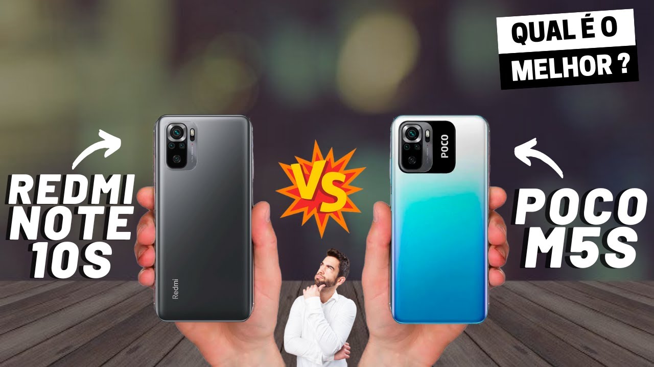Redmi Note 10S vs Poco M5s Qual é o MELHOR? (Comparativo) - YouTube