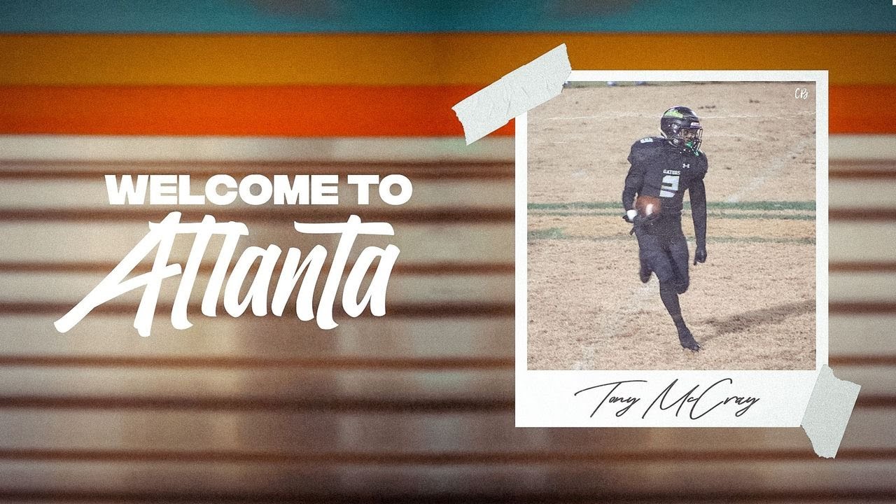 GSU FB: Incoming Freshman Tony McCray - YouTube