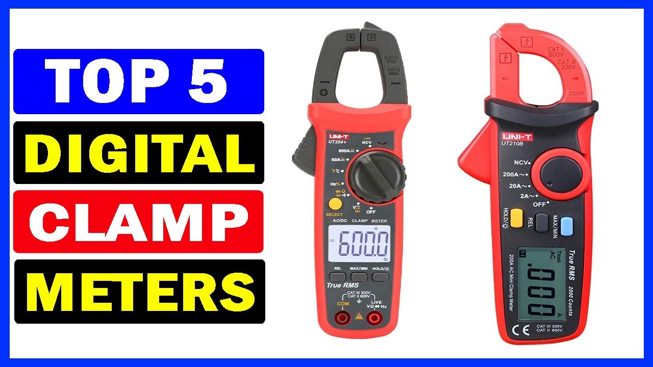 Top 5 Best Digital Clamp Meters Of 2024 - YouTube