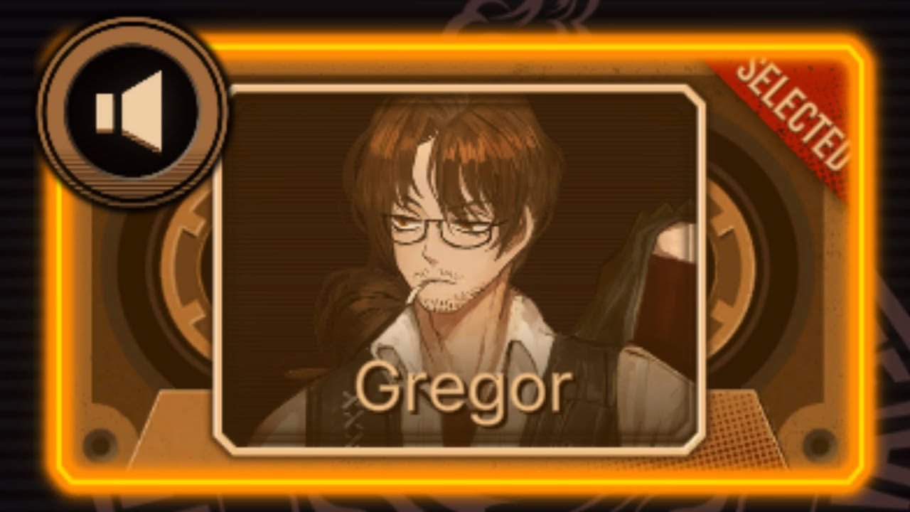 Gregor Announcer Voice Lines - Limbus Company - YouTube