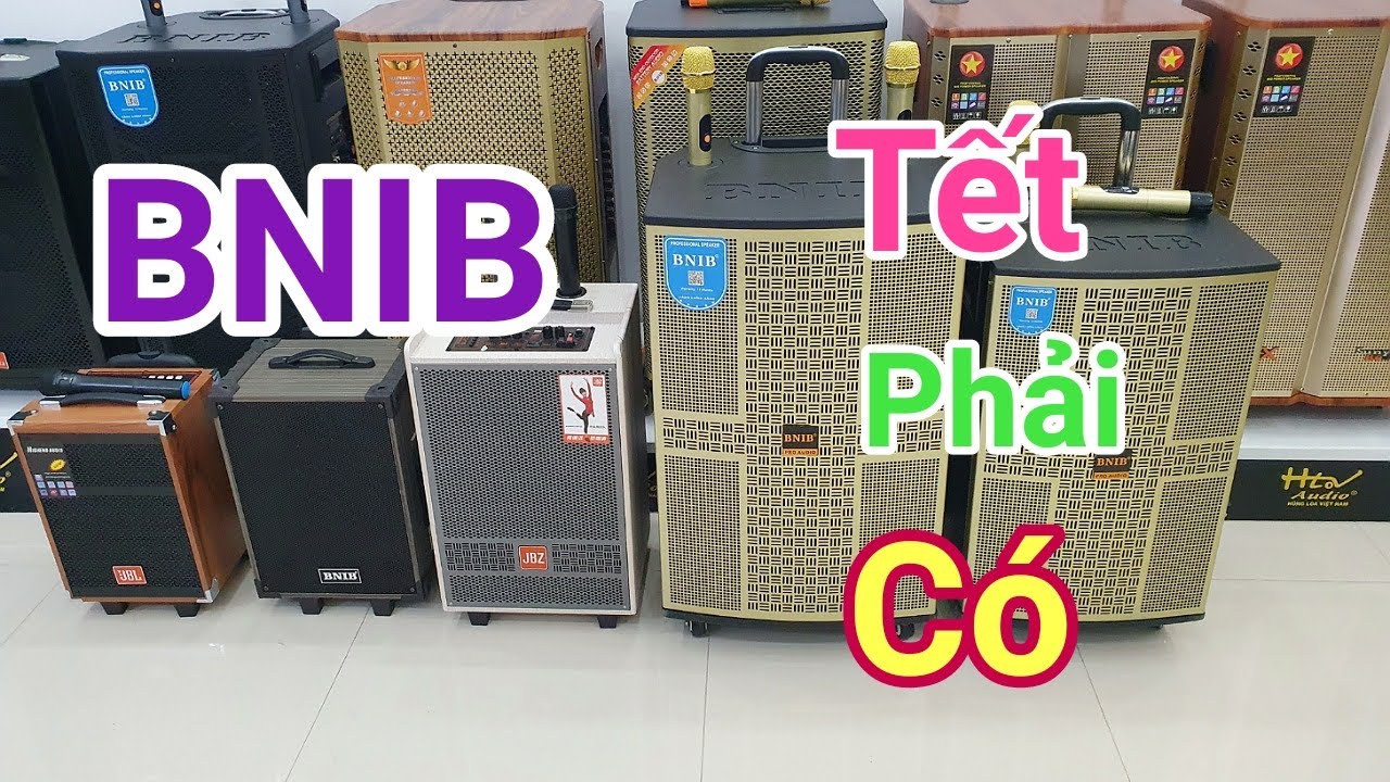 Tết phải có loa này. Loa Kéo BNIB 1209 và BNIB 1509 quá đỉnh - YouTube