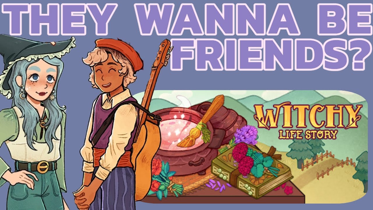 a NEW friend!? ! || Witchy Life Story || Part 02 - YouTube