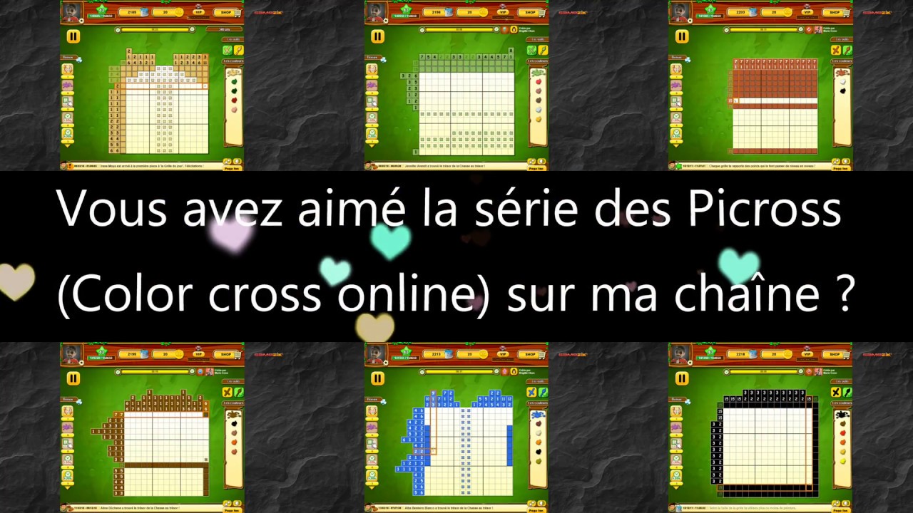 Color Cross online, le retour Nouvelles grilles [Video UHD] - YouTube