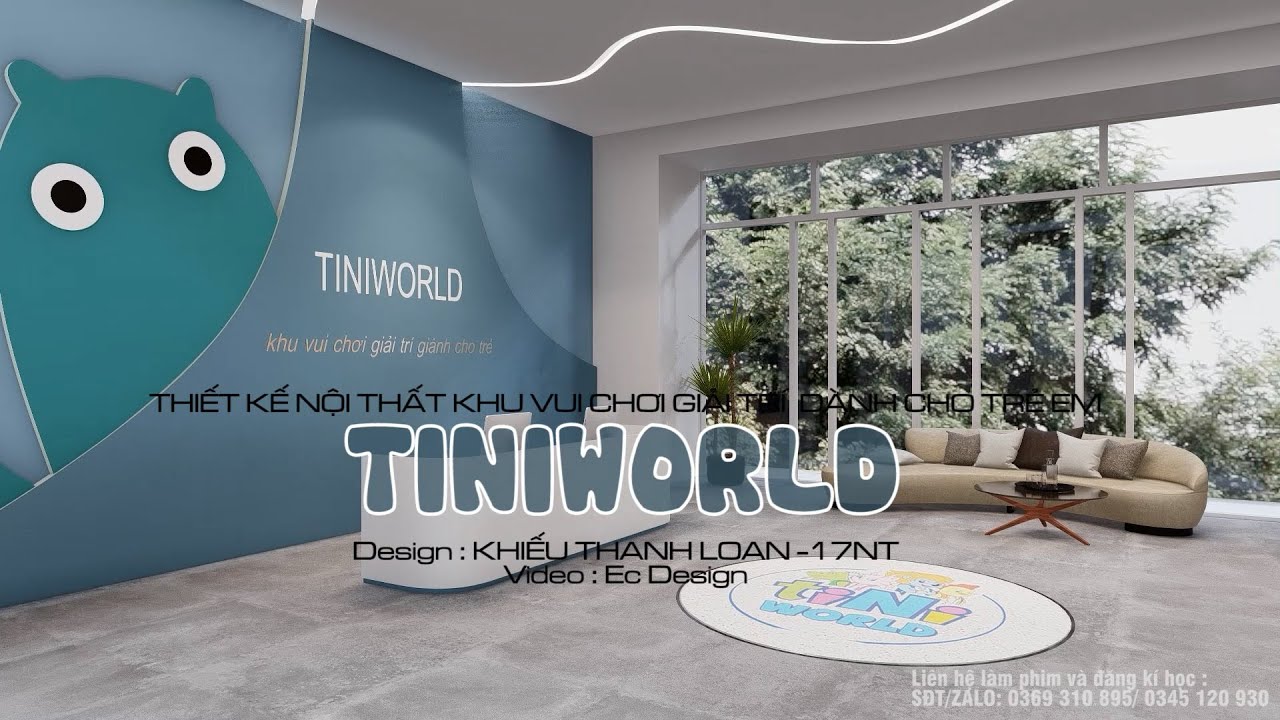 Tini World Vui Chơi Giải Trí Dành Cho Trẻ Em Ec Design Youtube