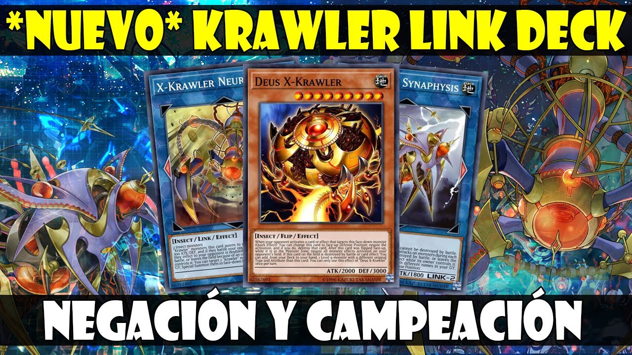 "NUEVO" KRAWLER LINK DECK | REGRESAN LOS INSECTOS CAMPEADORES CON ...