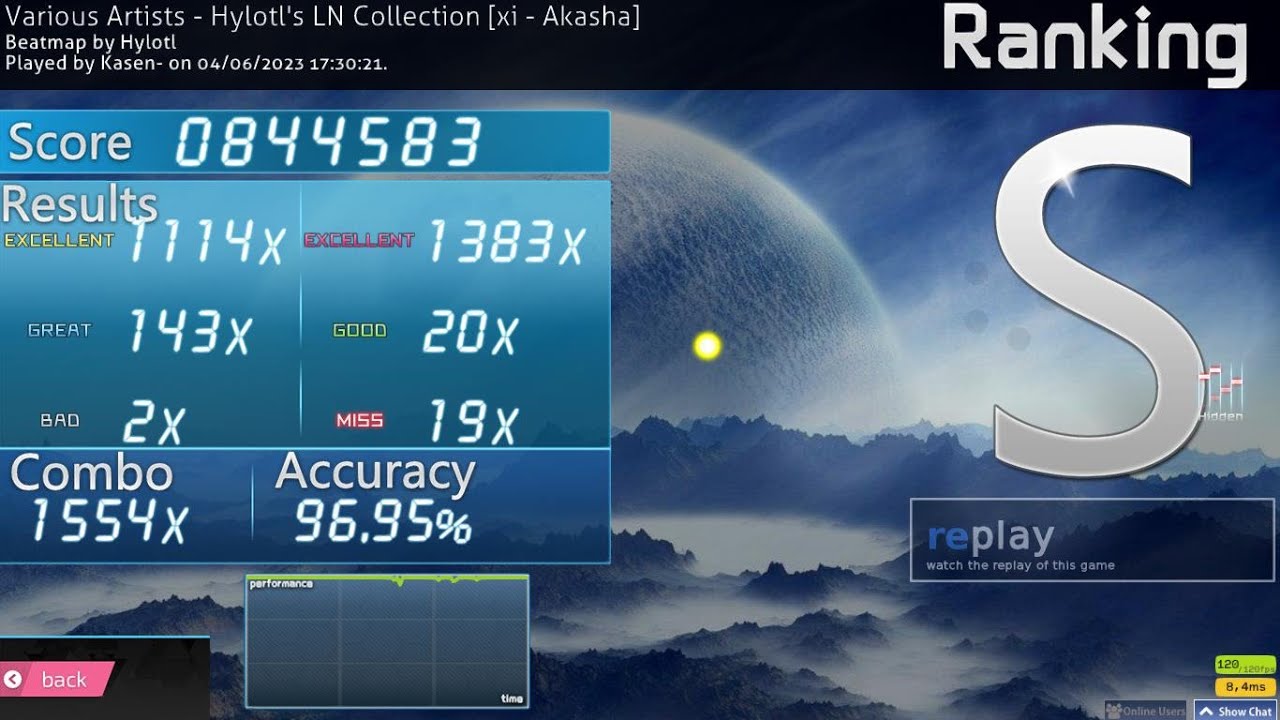 [osu!mania] This mod gives me a boost on reading patterns.. - YouTube