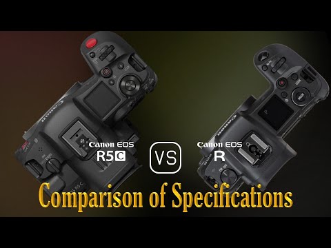 Canon EOS R5C vs. Canon EOS R: A Comparison of Specifications - YouTube