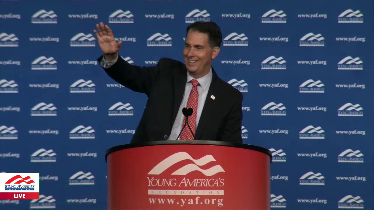 Taking a Stand for Freedom | YAF President-Elect Scott Walker at NCSC ...