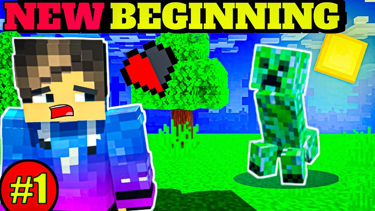 THE NEW BEGGINING IN MINECRAFT HARDCORE || #1 - YouTube
