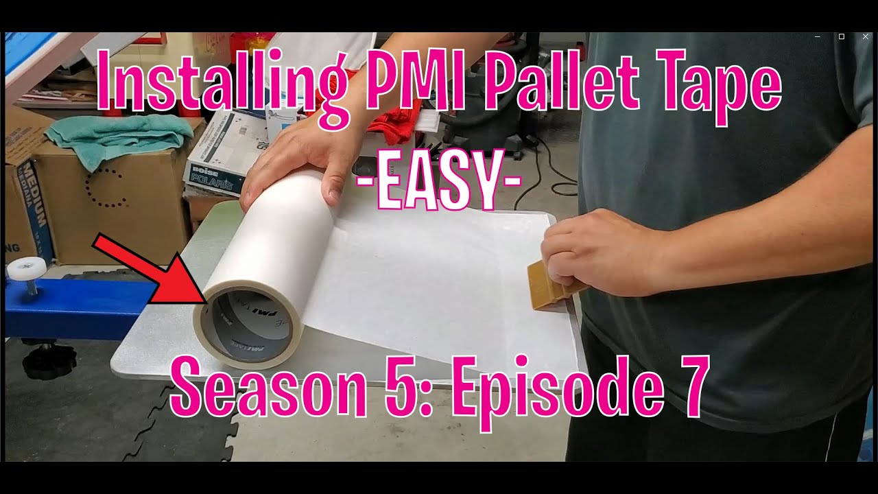 Installing PMI Pallet Tape (S5; E7) - YouTube