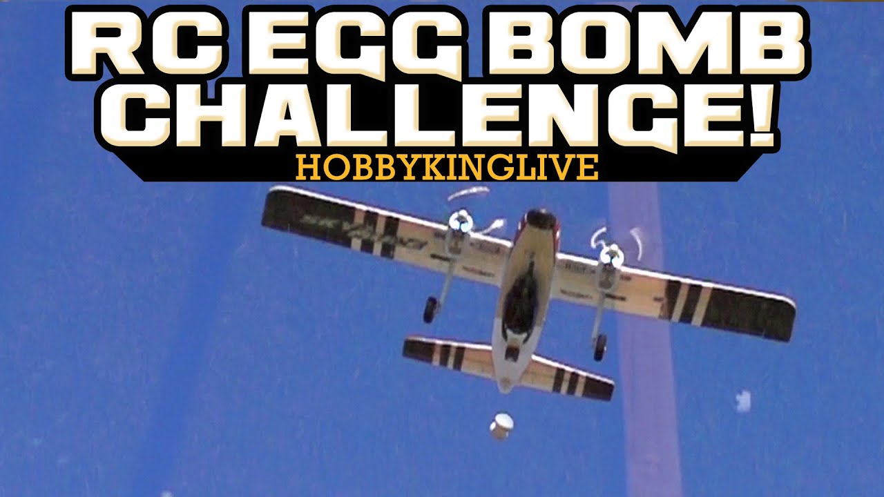 RC Egg Bomb Challenge - Hobbykinglive - YouTube