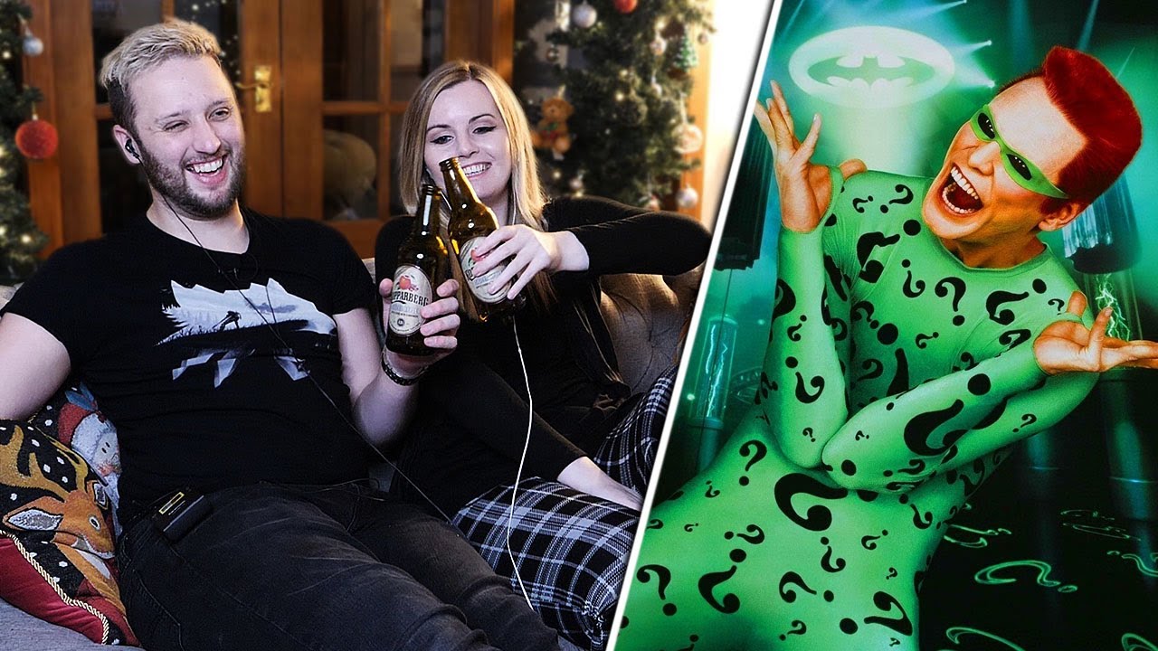 Jim Carrey as The Riddler??? | Batman Forever Movie Reaction (FT Steejo ...