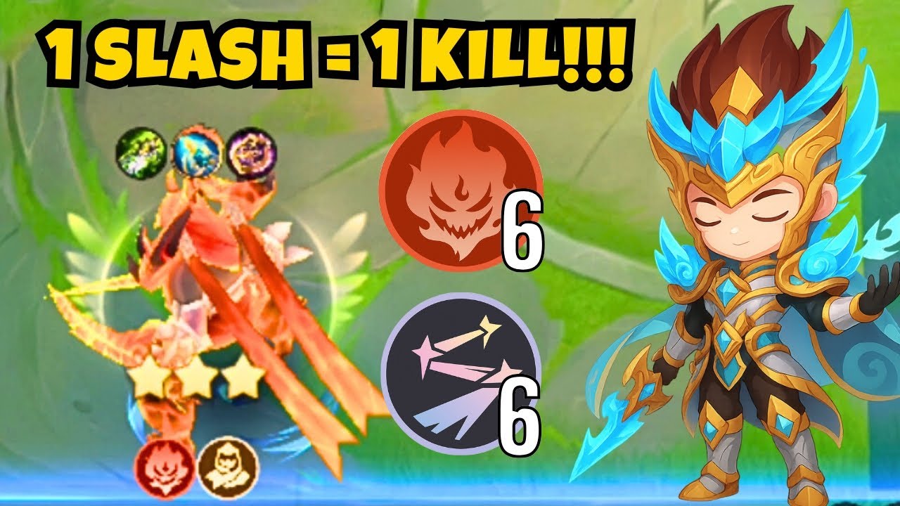 MARTIS ONE SLASH KILL! UNSTOPPABLE POWER – MAGIC CHESS GO GO META BUILD ...