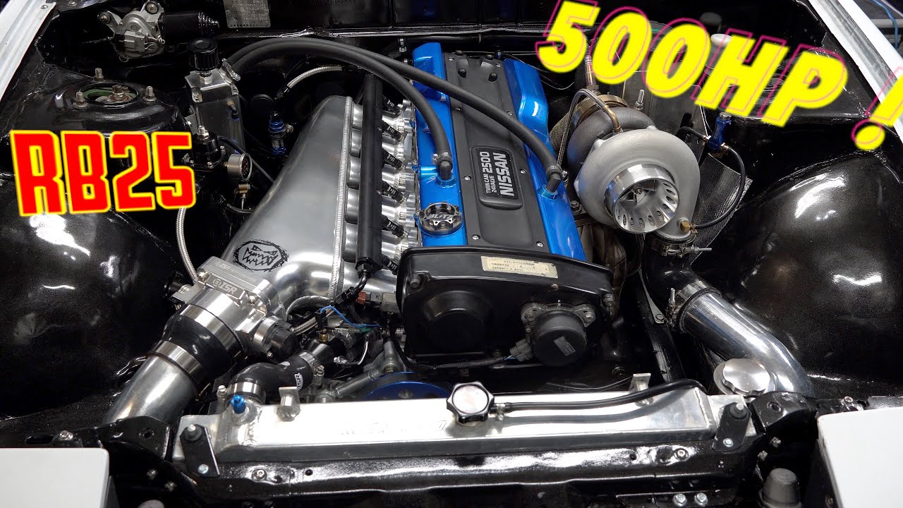 INSANE Sounding RB25 Swapped s13 !!! - YouTube