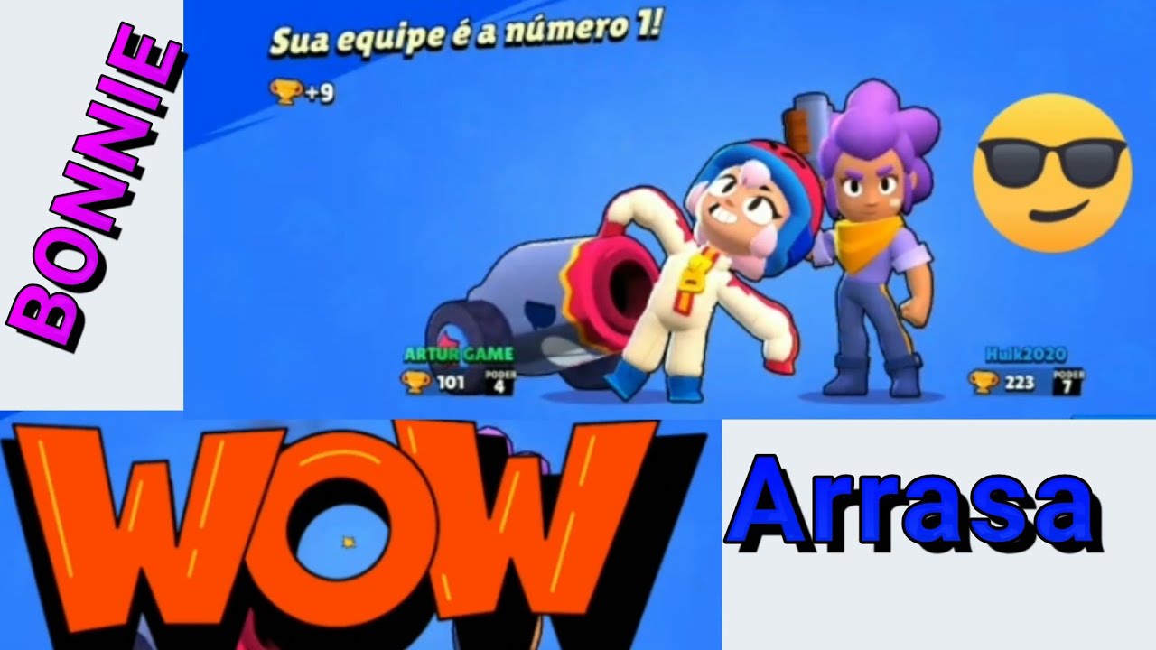 Brawl Stars: BONNIE e seu canhão CLYDE detonam seus inimigos!! - YouTube