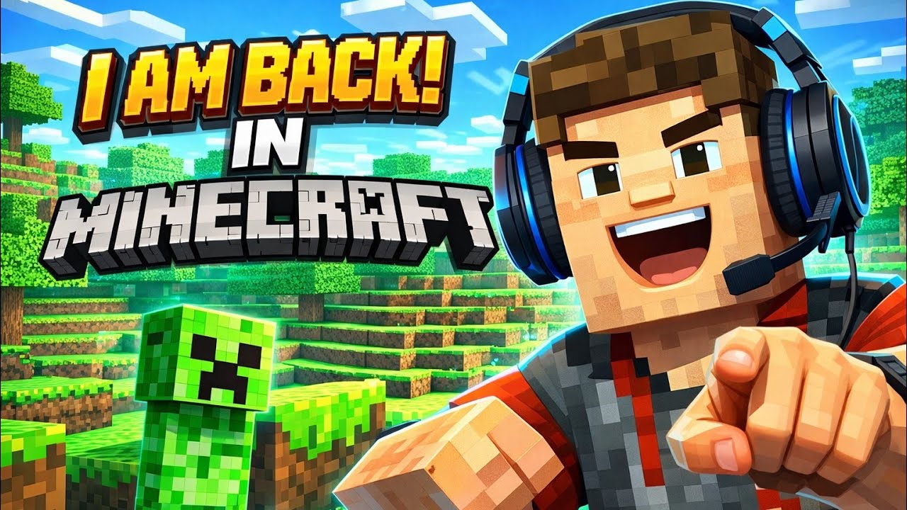 Minecraft Is Back… And So Am I 😈 - YouTube