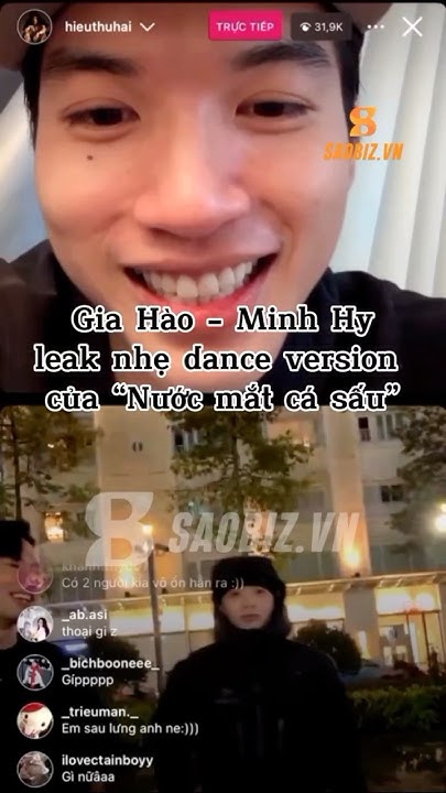 Thầy dạy nhảy Minh Hy - Gia Hào LEAK NHẸ dance version của NƯỚC MẮT CÁ SẤU #saobiz #hieuthuhai ...