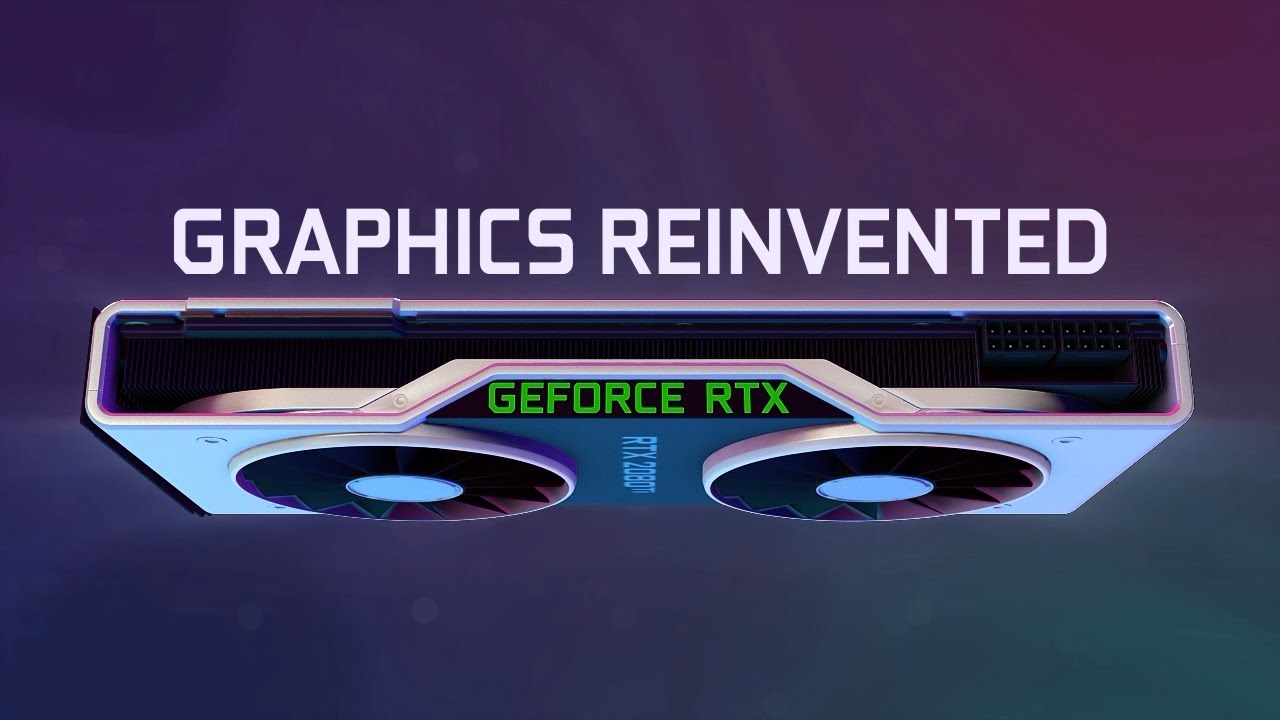 3Ds max로 만든 GEFORCE RTX 2080Ti 광고 - YouTube