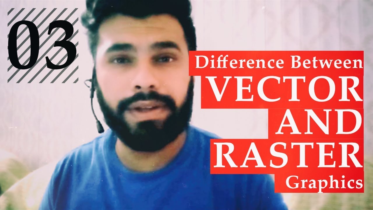 Vector Vs Raster Graphics - Explained Class 3 [ URDU / HINDI ] - YouTube