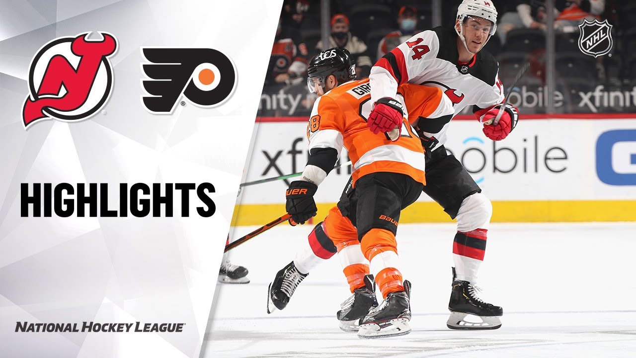 Devils @ Flyers 5/10/21 | NHL Highlights - YouTube
