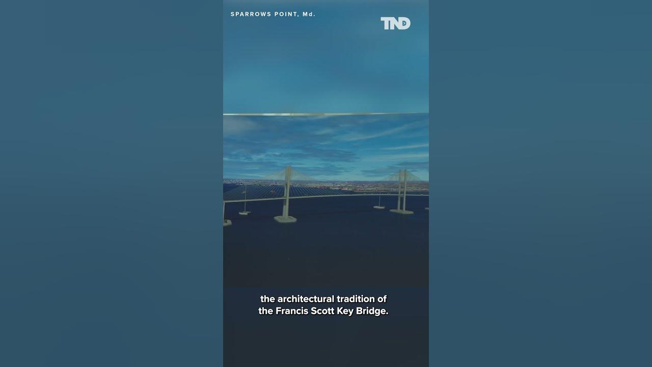 New design unveiled for Frances Scott Key Bridge - YouTube