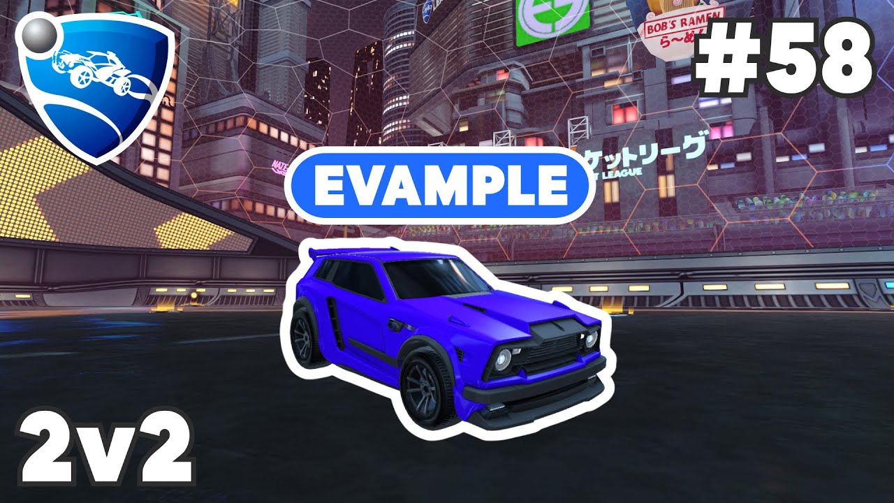 Evample Ranked 2v2 PRO Replay #58 - Rocket League Replays - YouTube