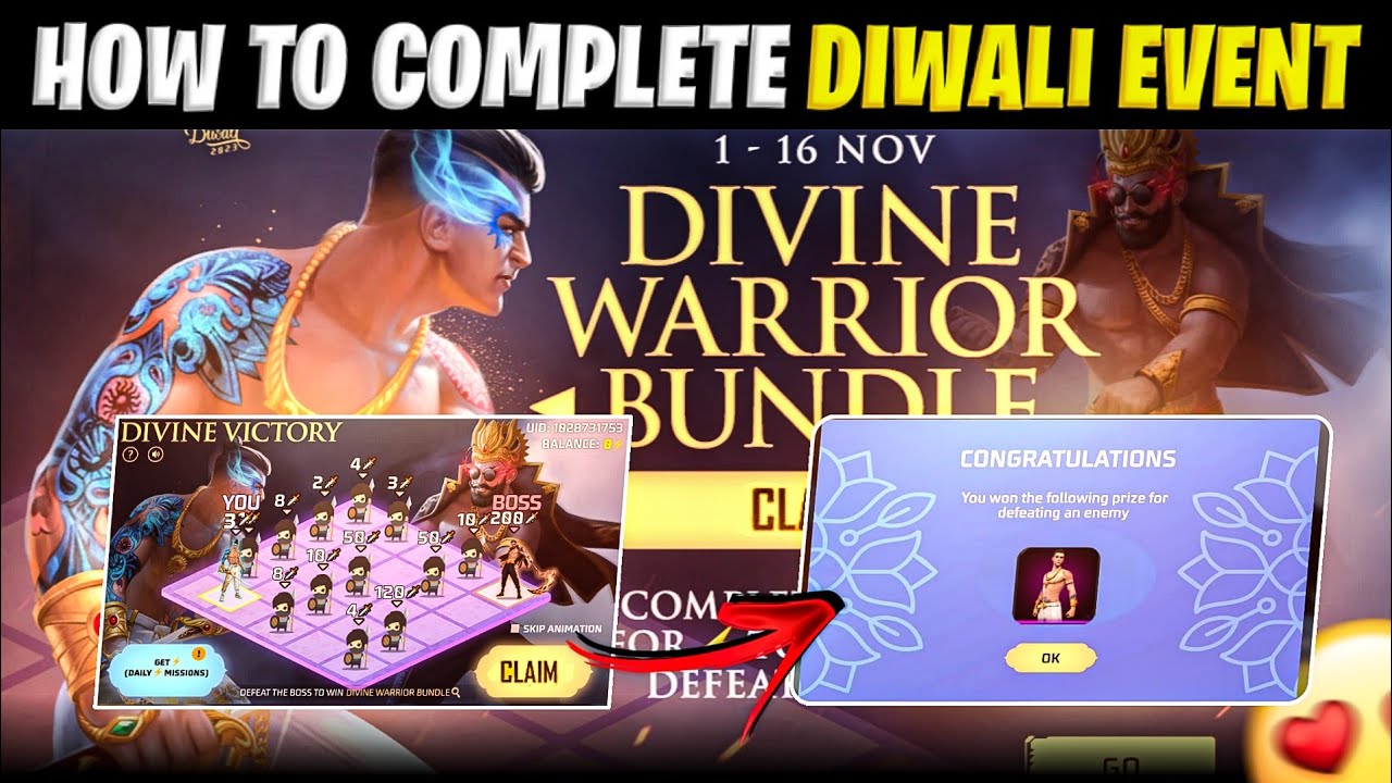 HOW TO COMPLETE DIVINE VICTORY EVENT | HOW TO COMPLETE DIWALI EVENT ...