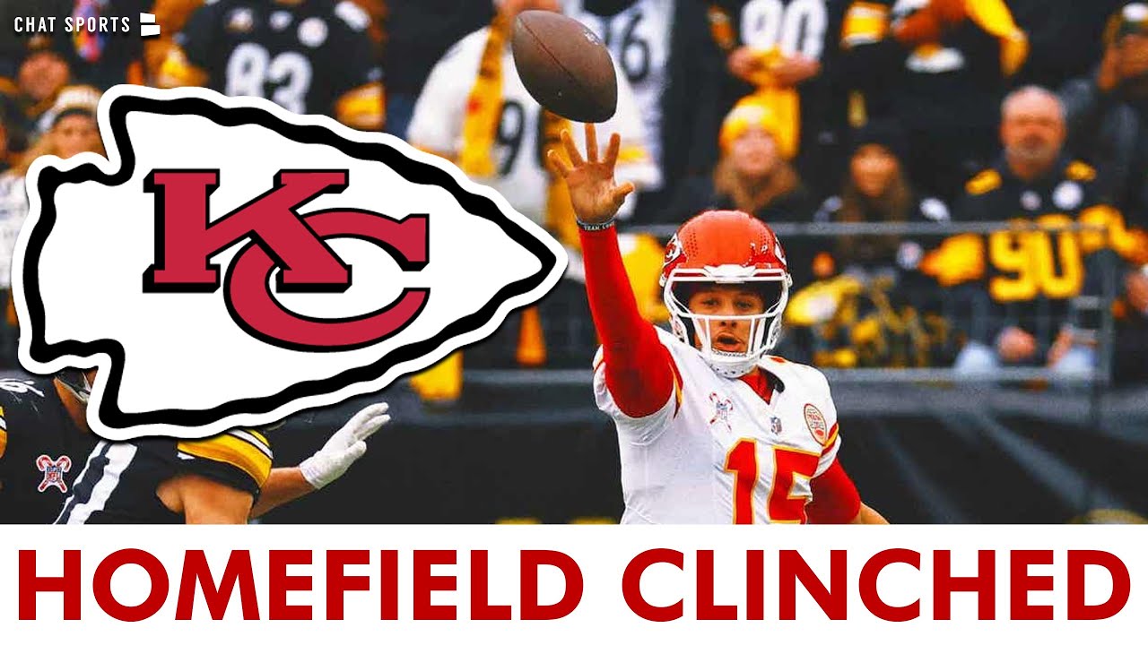 JUST IN: Chiefs CLINCH #1 Seed With WIN vs. Steelers | Kansas City ...
