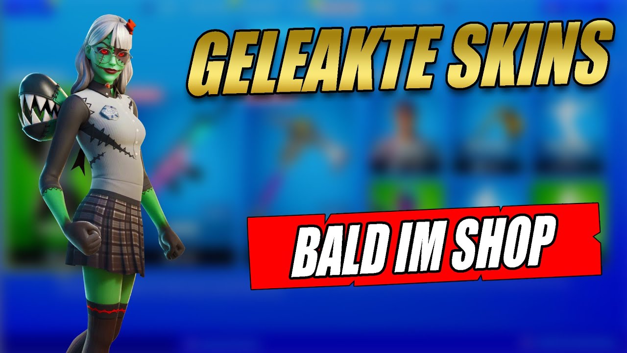 GELEAKTE FORTNITE SKINS (KOMMEN BALD) | Fortnite News - YouTube