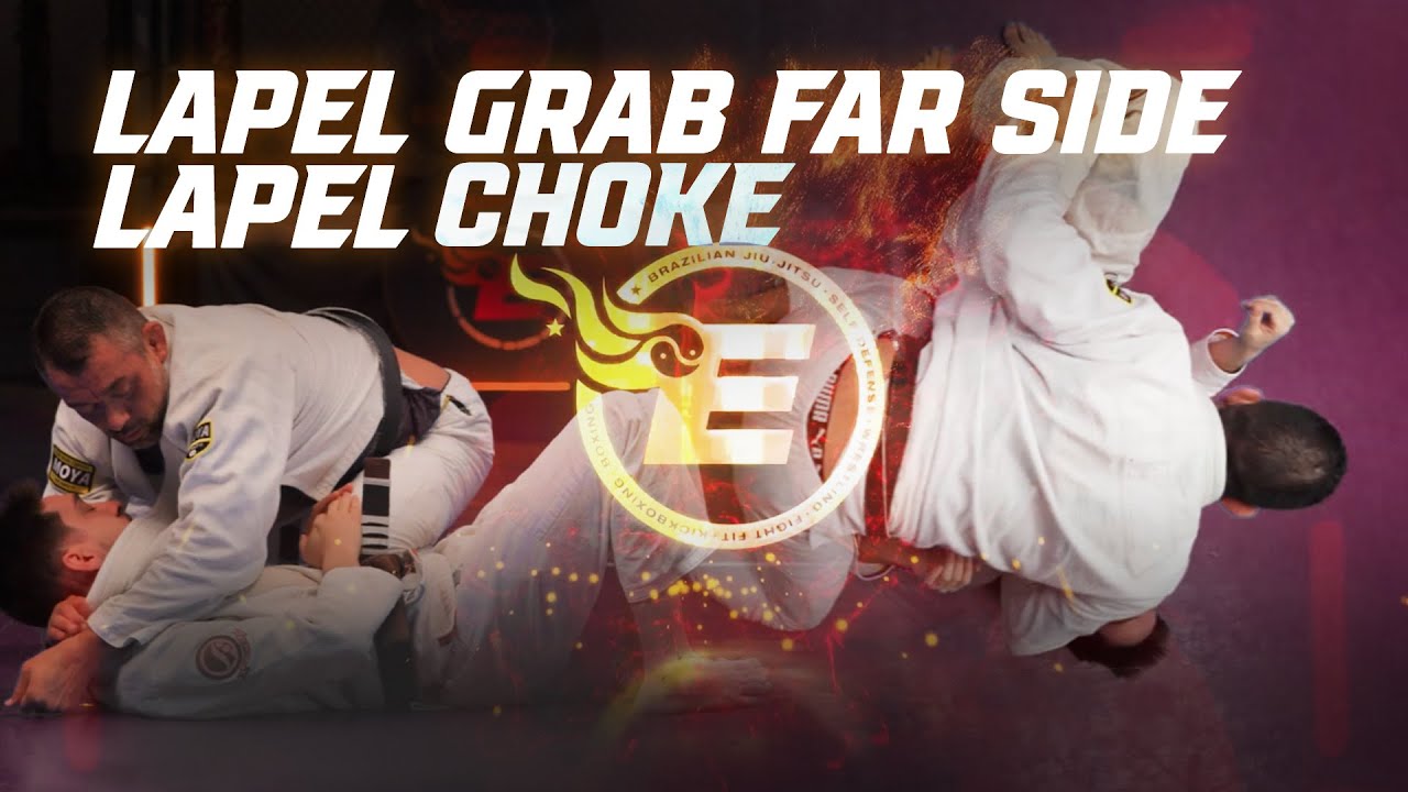 19 Lapel grab far side lapel choke - YouTube