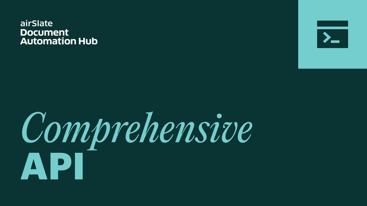 Run Workflows With a Comprehensive API Request - YouTube