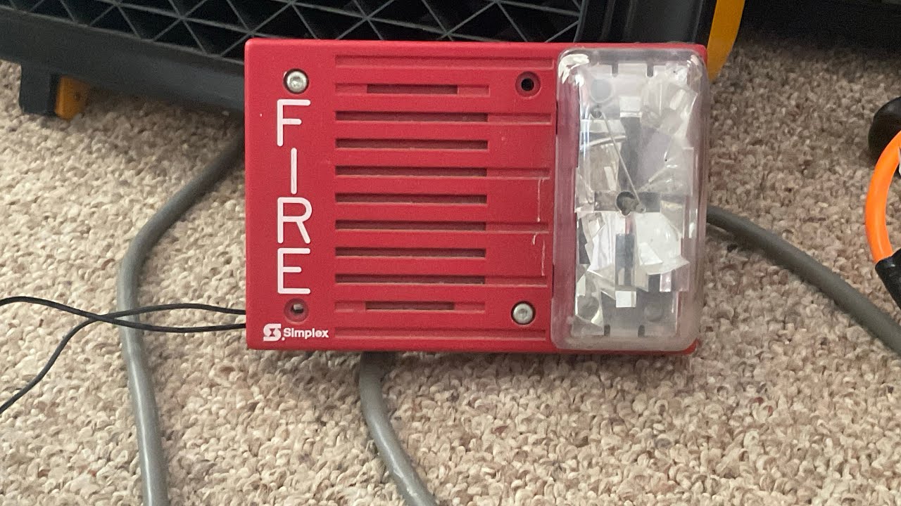 Simplex 4903-9401 Fire Alarm Unboxing - YouTube
