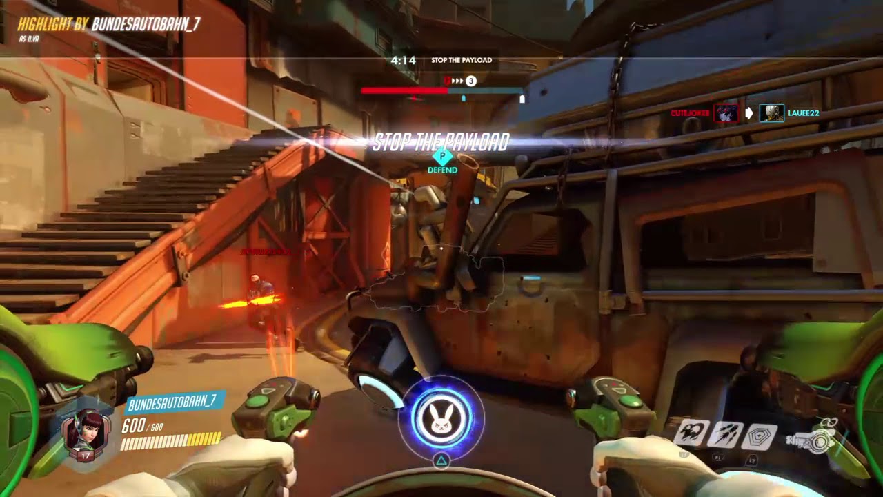 [PS4] D.Va overload - YouTube