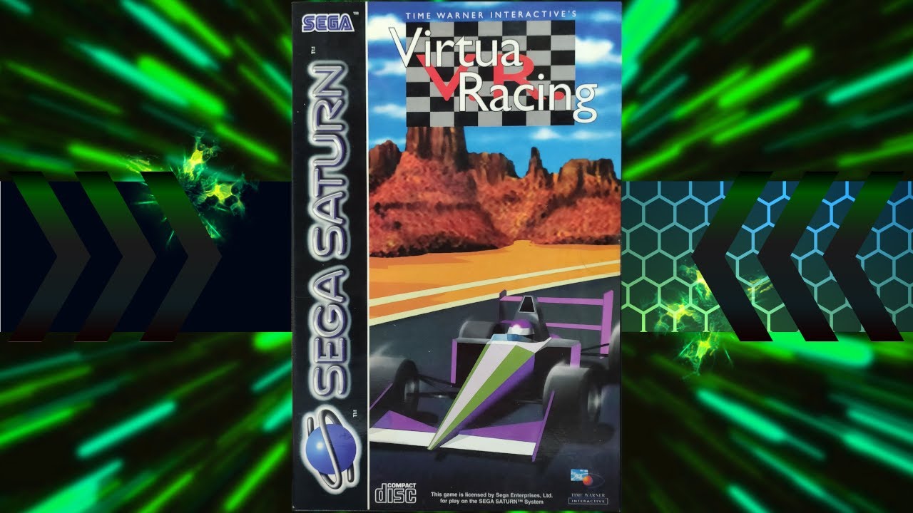Virtua Racing | Sega Saturn Arcade Playthrough | Real hardware - YouTube
