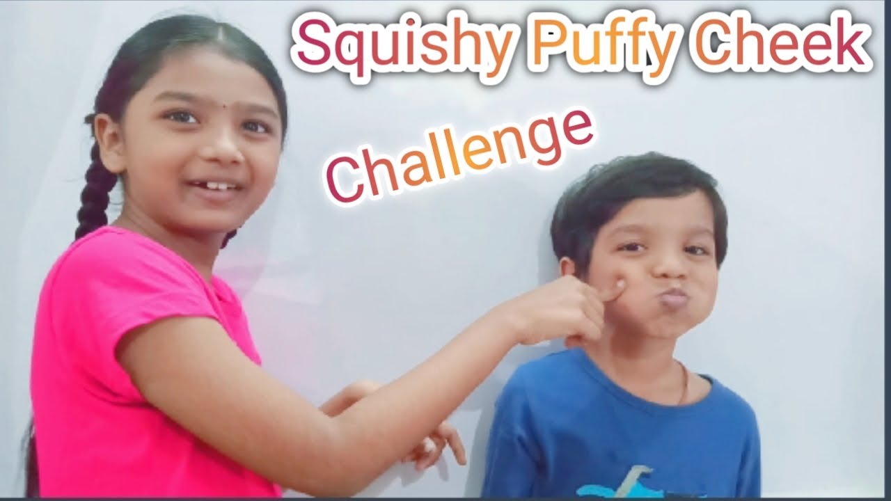 Squishy Puffy Cheek Challenge! /squishy puffy cheeks challenge/funny ...