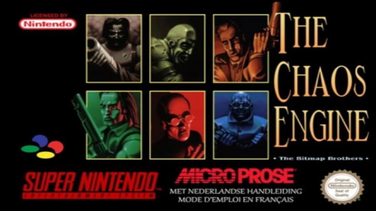THE CHAOS ENGINE SUPER NINTENDO [ COLLECTION JEUX / ACHAT / THE BITMAP ...
