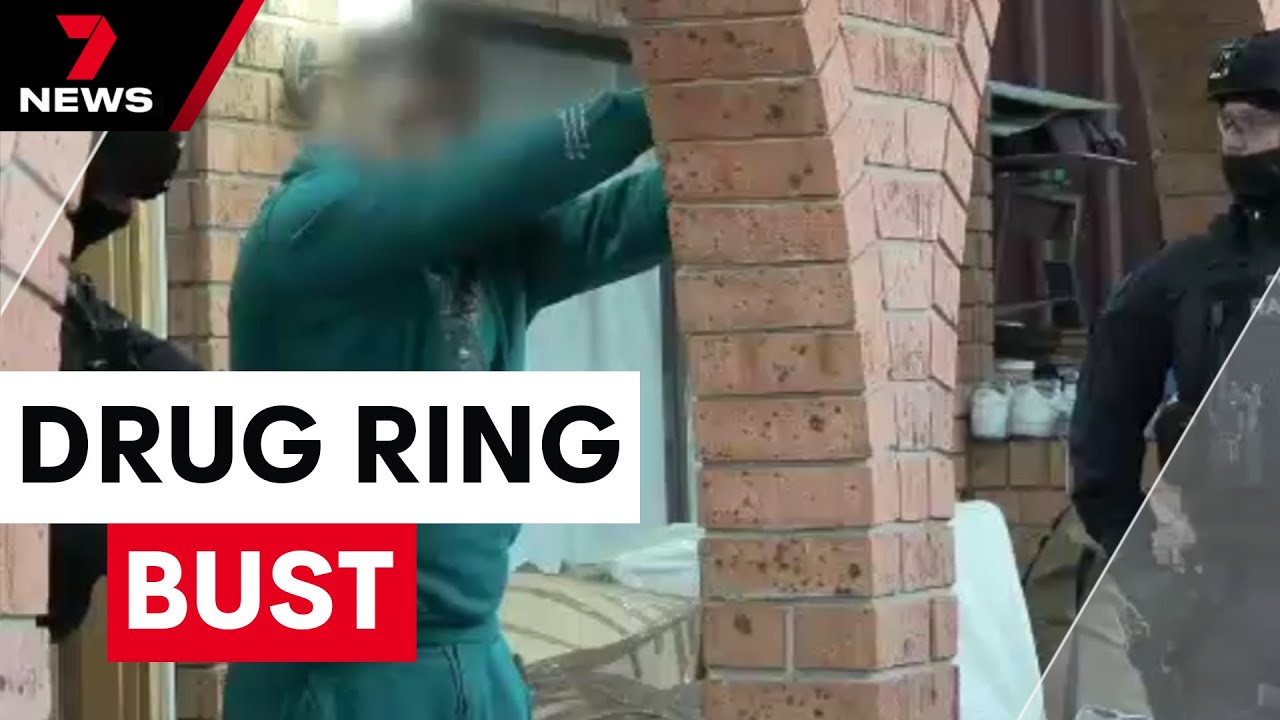 Police bust top tier Sydney cocaine drug ring | 7NEWS - YouTube