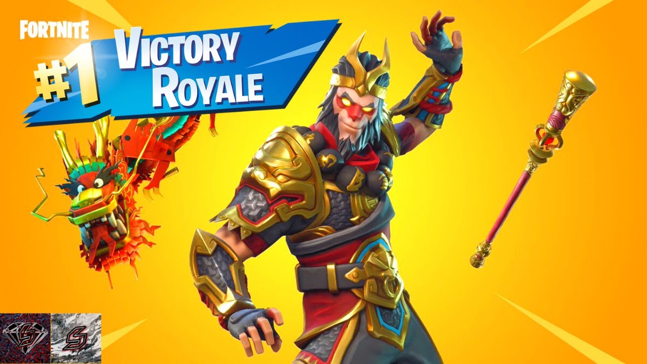 Getting A Victory Royale With The Wukong Skin (Fortnite Battle Royale ...