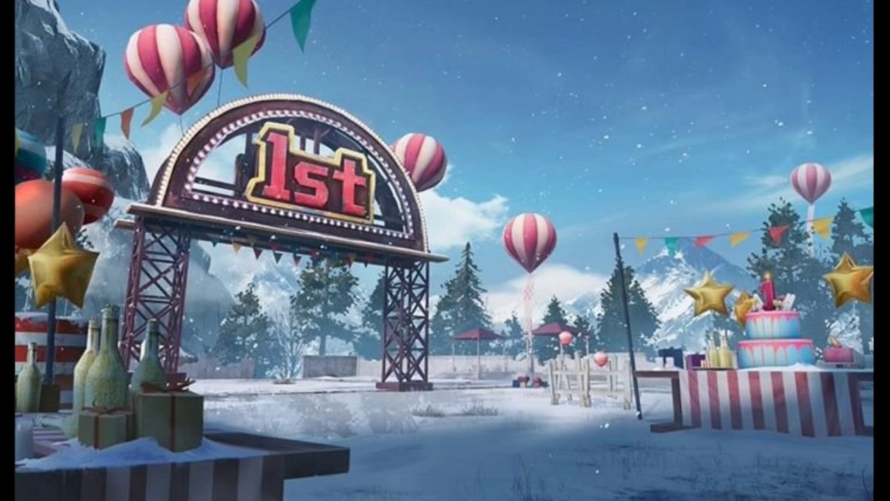 배틀그라운드 모바일 1주년 이벤트 시작섬 BGM 1시간 // [The Carnival Call - PUBG mobile 1st ...