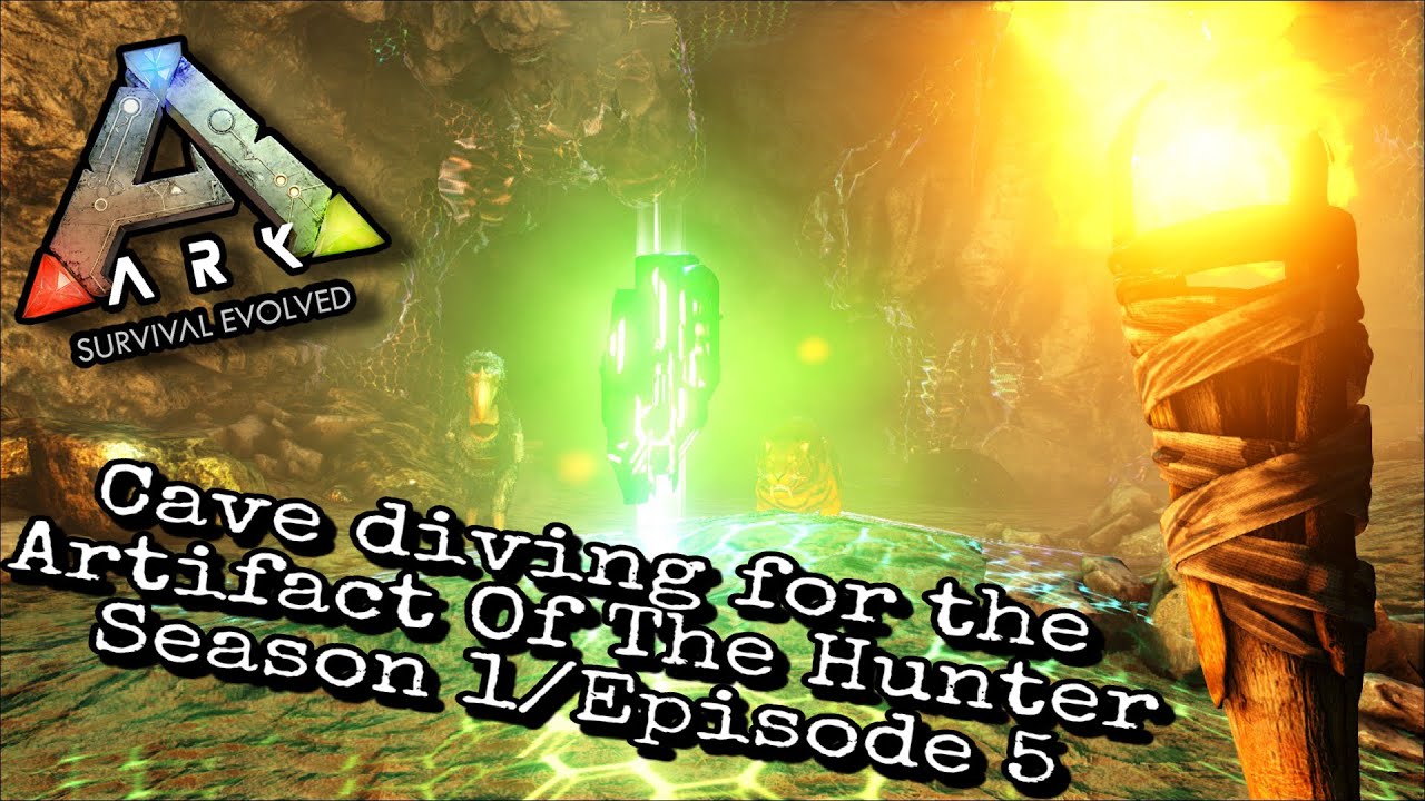 Ark - Single Player (The Island) - Beginners Guide - First Cave the ...