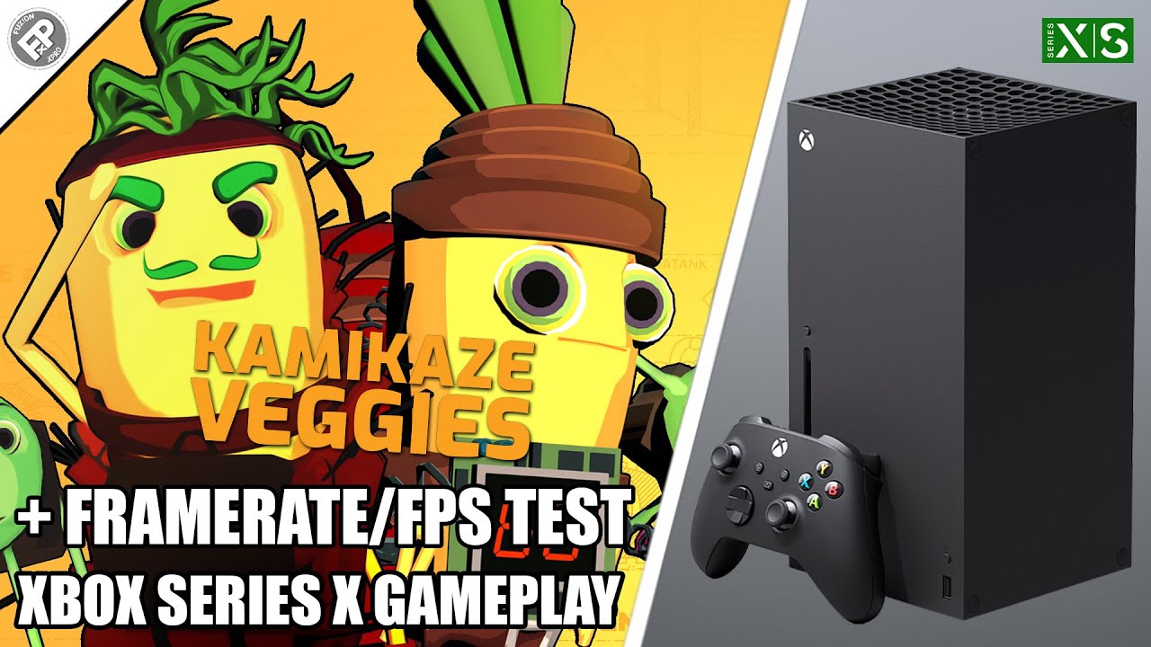 Kamikaze Veggies - Xbox Series X Gameplay + FPS Test - YouTube