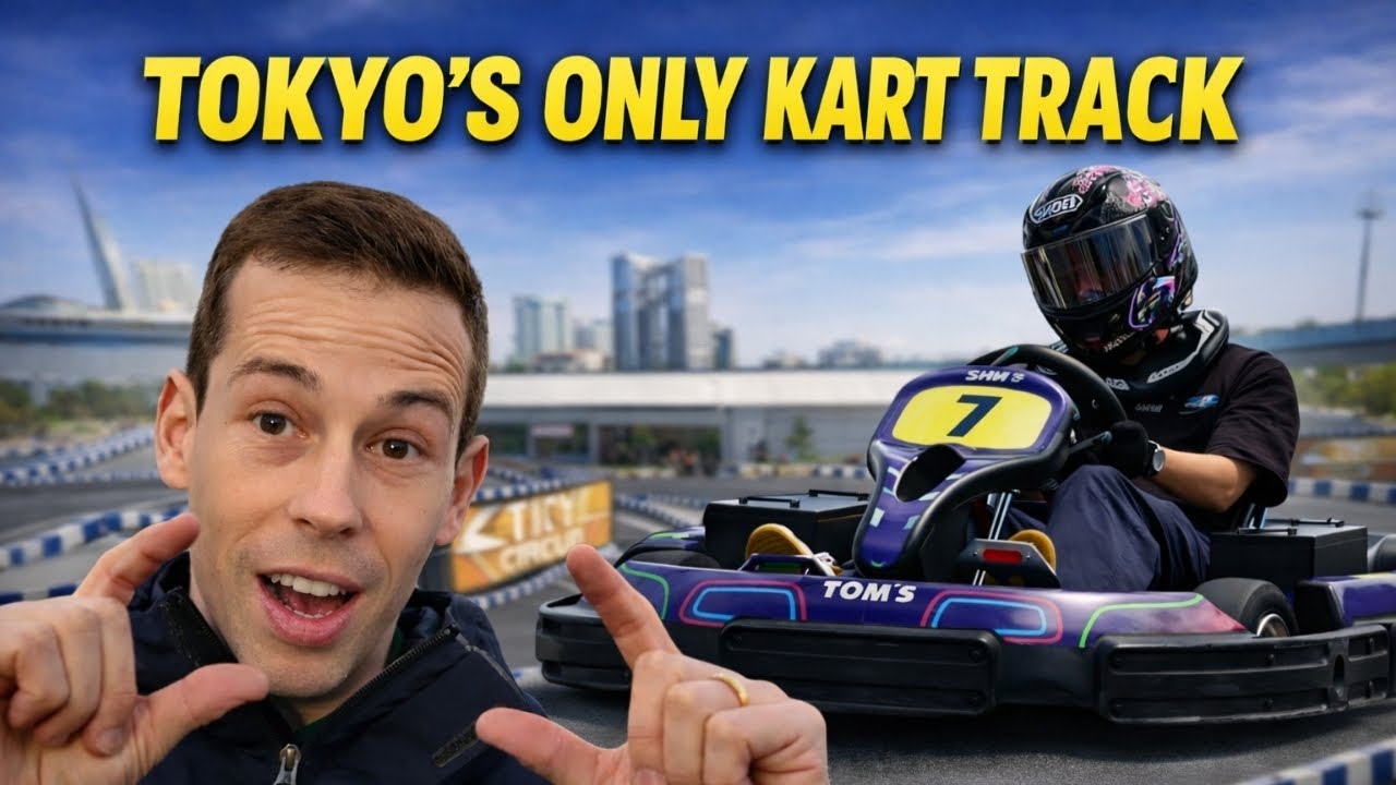 This Rooftop Karting Track Exists Only in Tokyo - YouTube